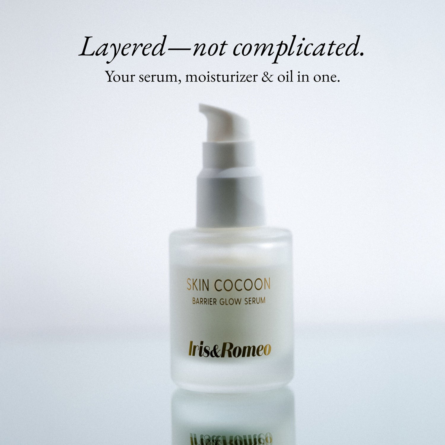 Skin Cocoon Barrier Glow Serum | Serum, Moisturizer & Oil in One – Iris ...