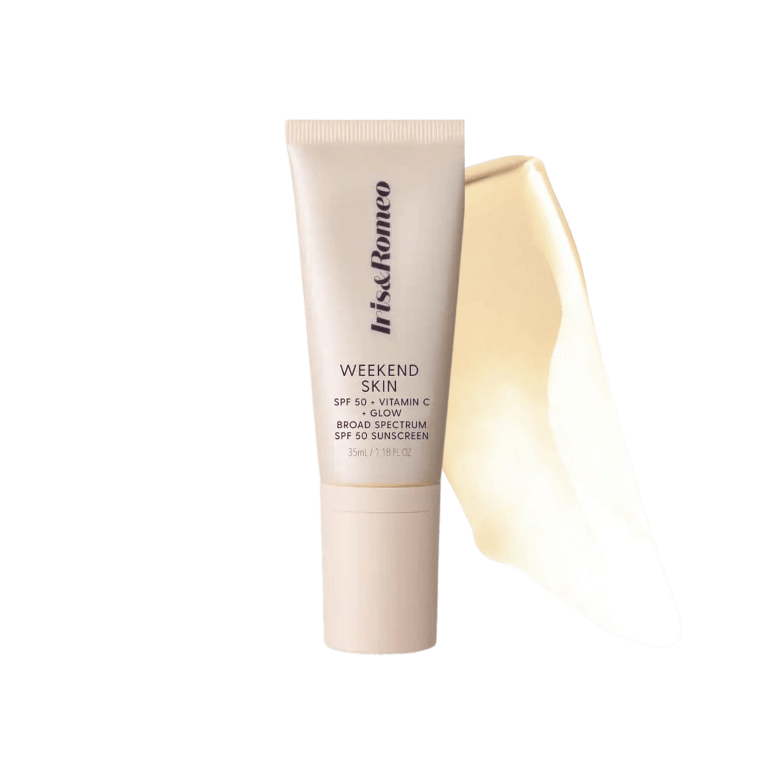 Weekend Skin SPF50 Tinted Sunscreen with Vitamin C | Iris&Romeo