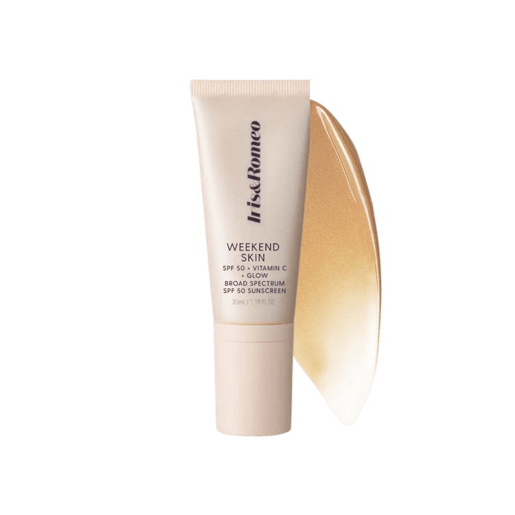 Weekend Skin SPF50 Tinted Sunscreen with Vitamin C | Iris&Romeo